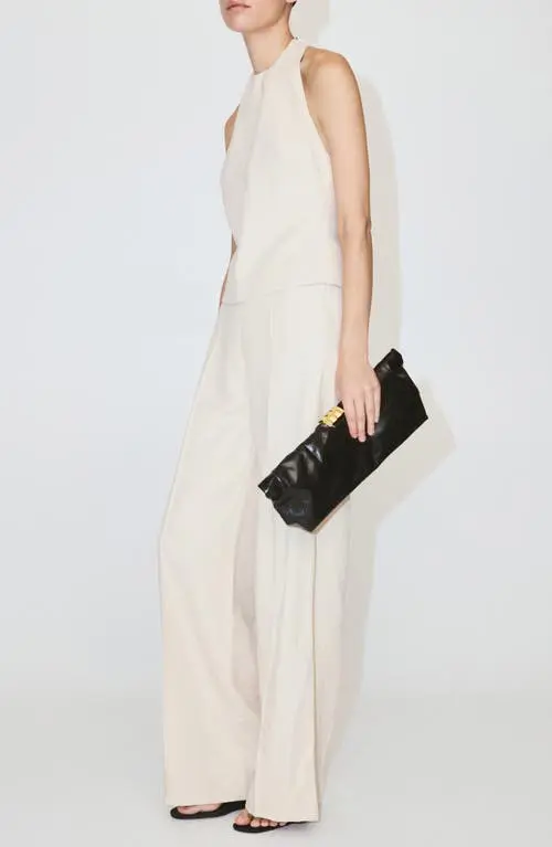 Mango Halter Neck Jumpsuit