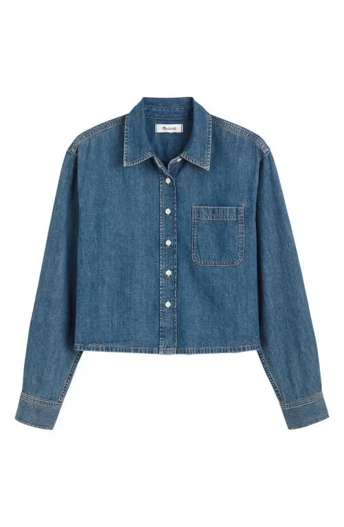 Madewell Oversized Denim Button-up Shirt