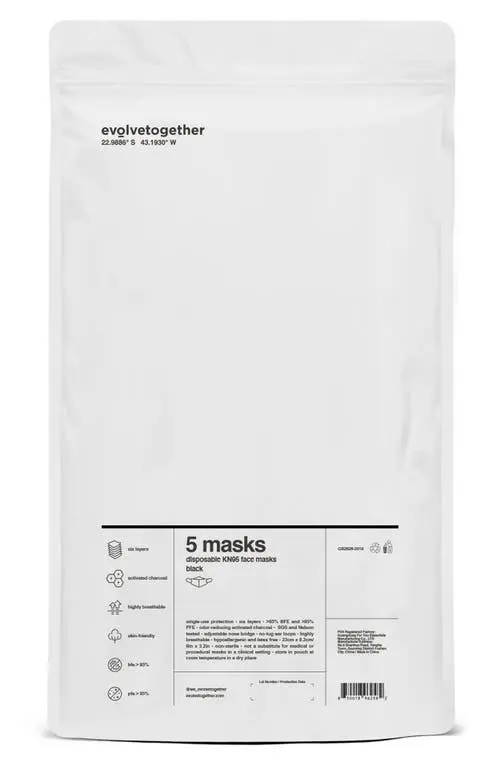Evolvetogether Rio De Janeiro5 Kn95 Masks