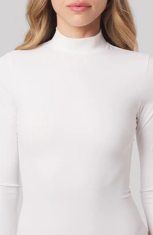 WILLIAMS ATHLETIC CLUB Naomi Mock Neck Long Sleeve Bodysuit