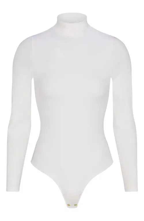WILLIAMS ATHLETIC CLUB Naomi Mock Neck Long Sleeve Bodysuit