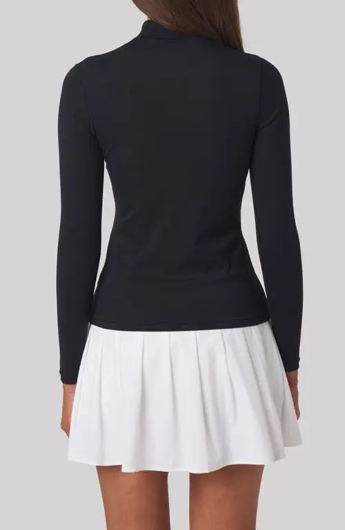 WILLIAMS ATHLETIC CLUB Noelle Performance Mock Neck Top