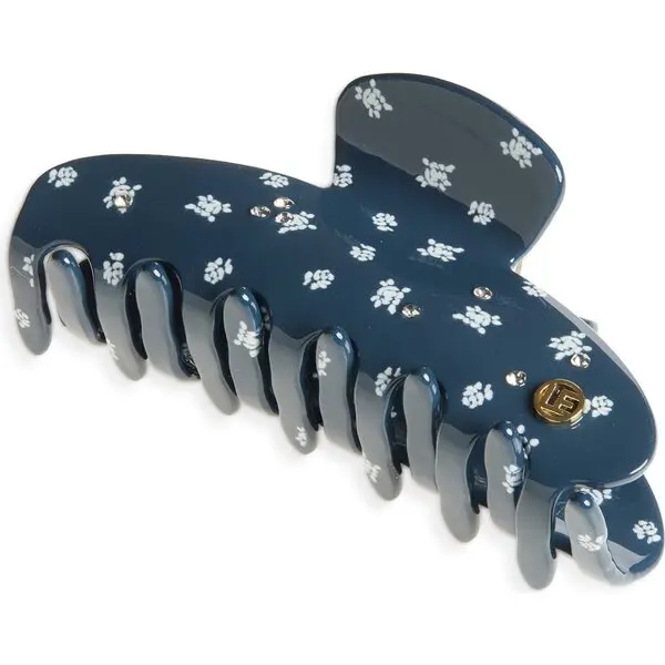 L. Erickson Miriam Claw Clip - Blue
