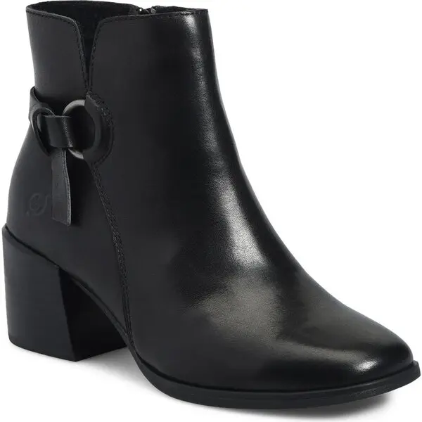 BØRN Livvy Block Heel Suede Ankle Boot