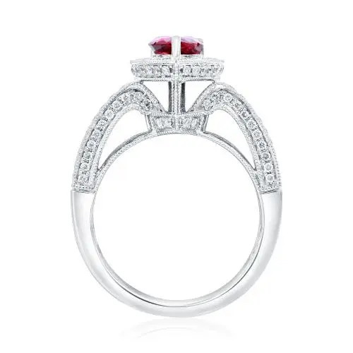 SOUZANA BY SUZY LEVIAN 14k Gold Burma Ruby & Diamond Ring