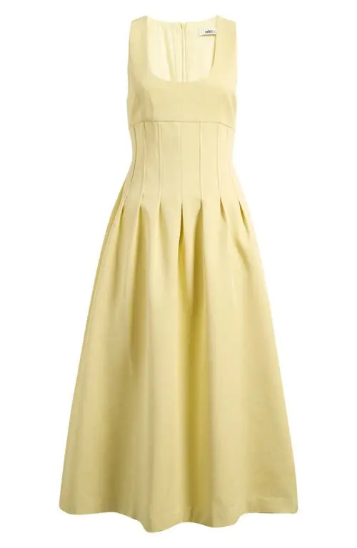 Oddmuse Cinched Midi Dress