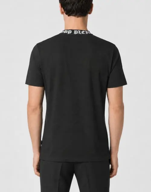 Philipp Plein T-shirt Round Neck Ss - Black