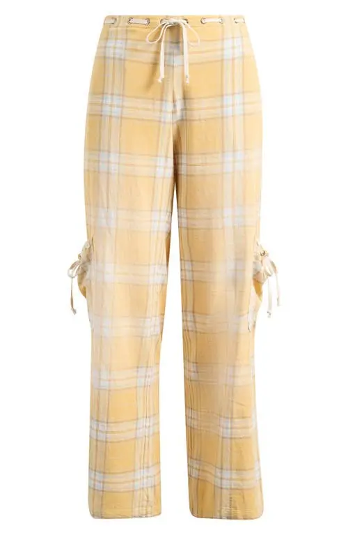 JADED LONDON Vellora Low Rise Check Trousers