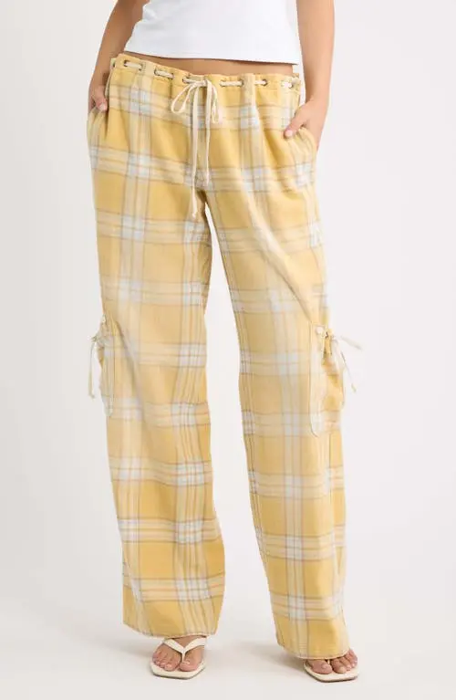 JADED LONDON Low Rise Check Trousers
