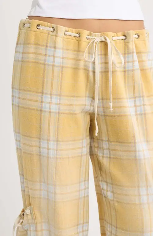 JADED LONDON Low Rise Check Trousers