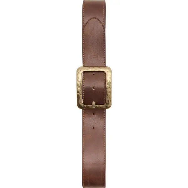 Mango Faux Leather Belt