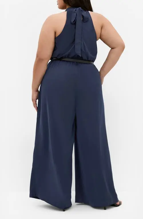 City Chic Clara Wide Leg Jumpsuit