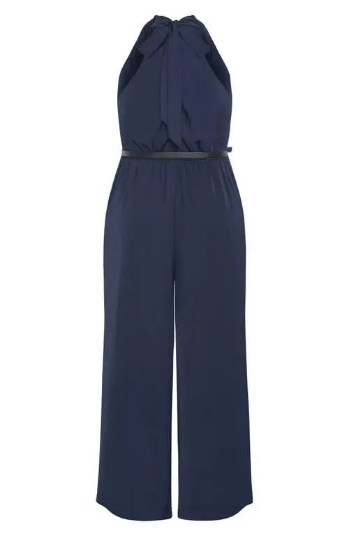 City Chic Clara Wide Leg Jumpsuit