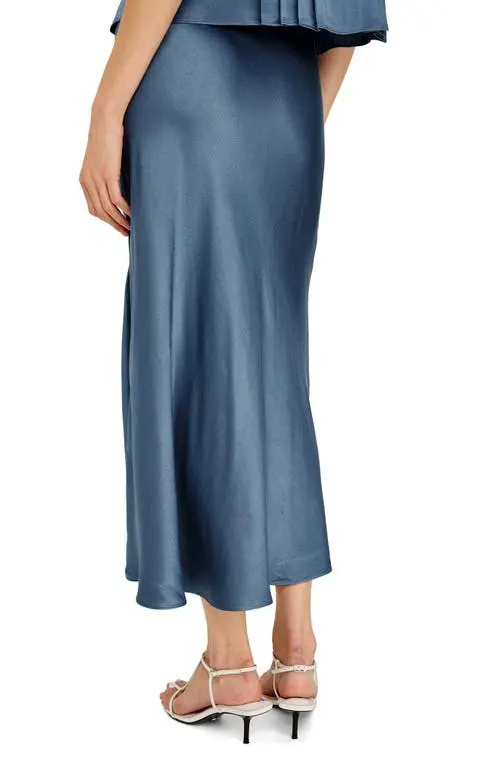 Rails Anya Satin Midi Skirt