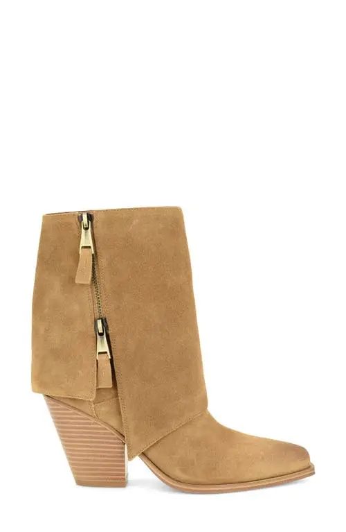 Nine West Umberto Pointed Toe Leather Bootie - Mbr01
