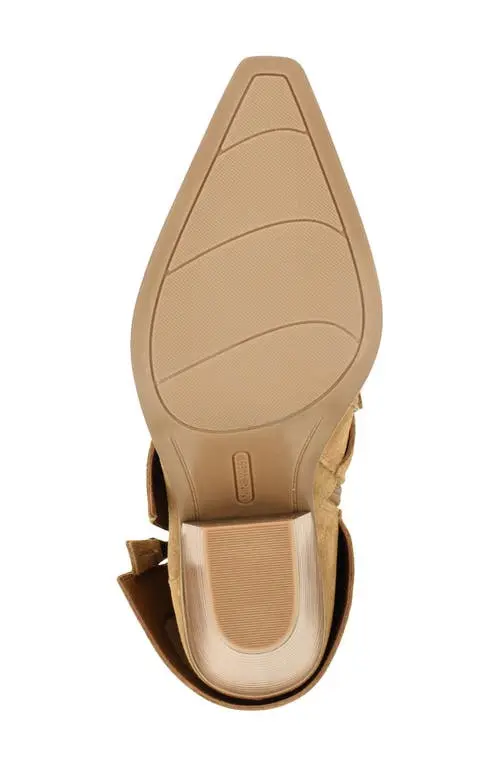 Nine West Umberto Pointed Toe Leather Bootie - Mbr01