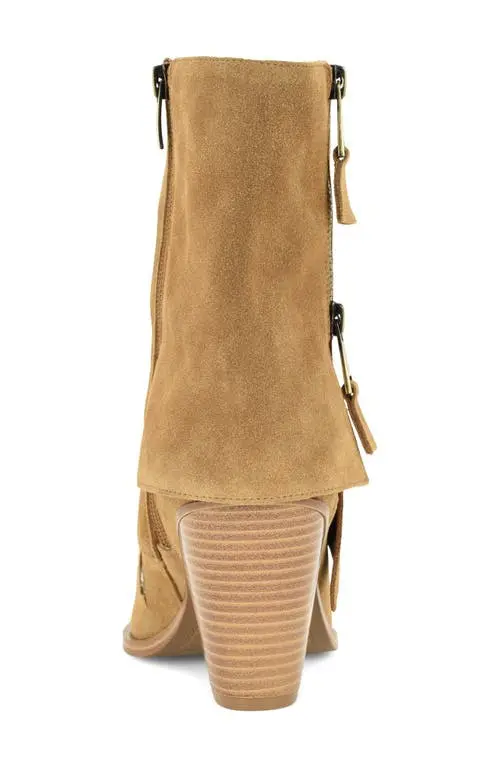 Nine West Umberto Pointed Toe Leather Bootie - Mbr01