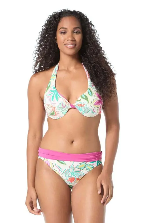 COCO REEF Bra Sized Twist Reversible Bikini Top
