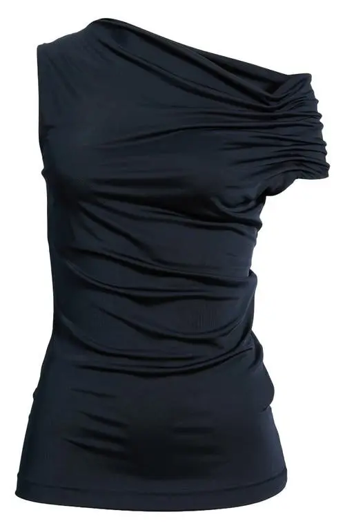 BOSS Ejoia Ruched Off The Shoulder Top