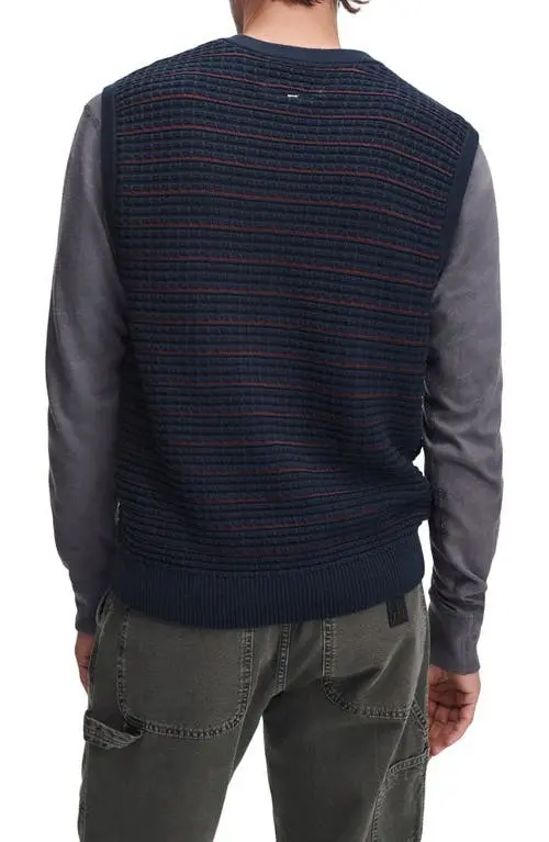 Rag & Bone Aaron Stripe V-neck Vest