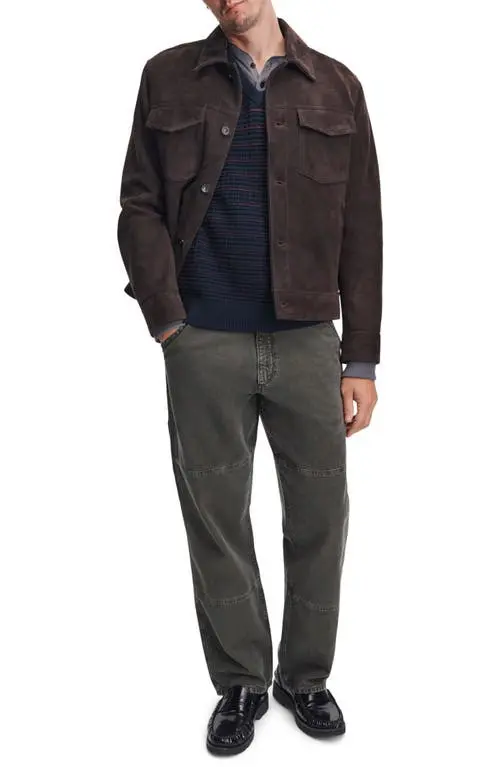 Rag & Bone Aaron Stripe V-neck Vest