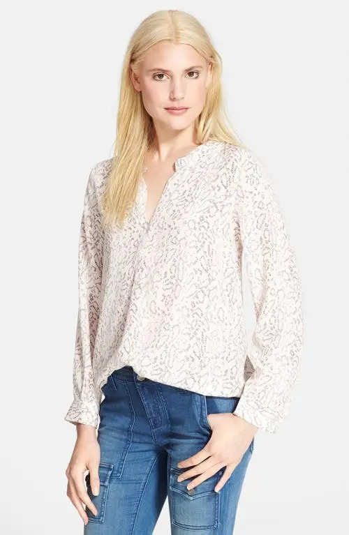 Joie Peterson Printed Silk Top