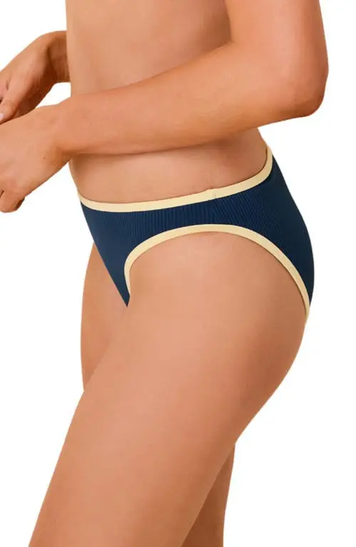 Solid & Striped The Rachel Ribbed Swim Briefs