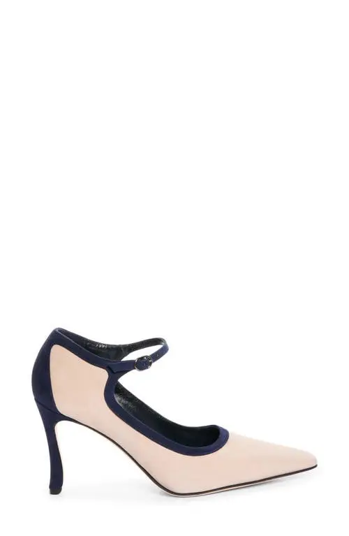 Manolo Blahnik Churla Ankle Strap Pump