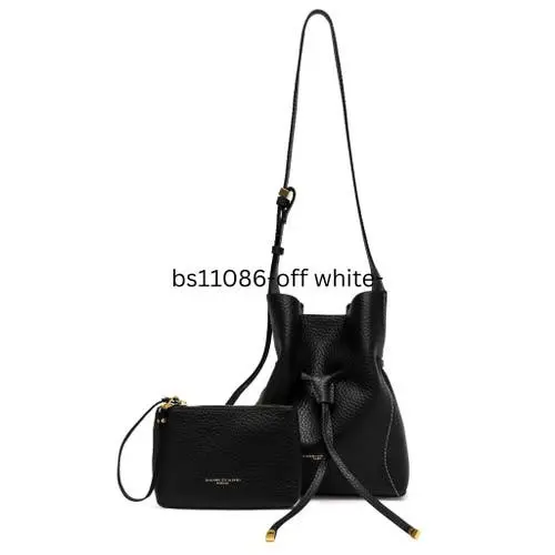 GIANNI CHIARINI Sienna Leather Drawstring Bucket Bag