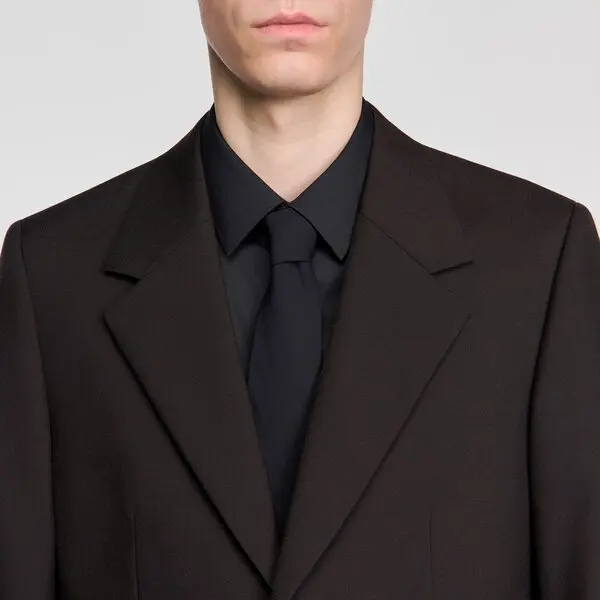 Sandro Virgin Wool Suit Jacket