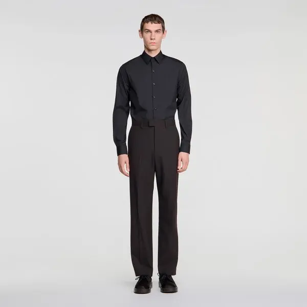 Sandro Wool Suit Trousers