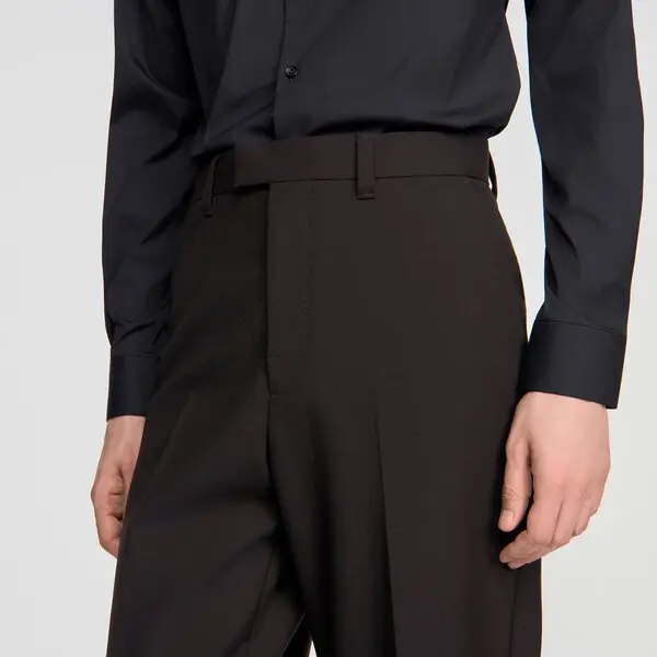 Sandro Virgin Wool Straight-fit Suit Trousers