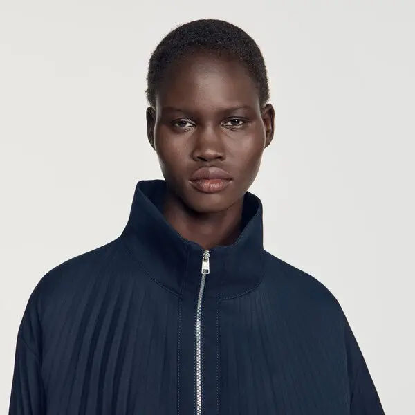 Sandro Pleated Jacket