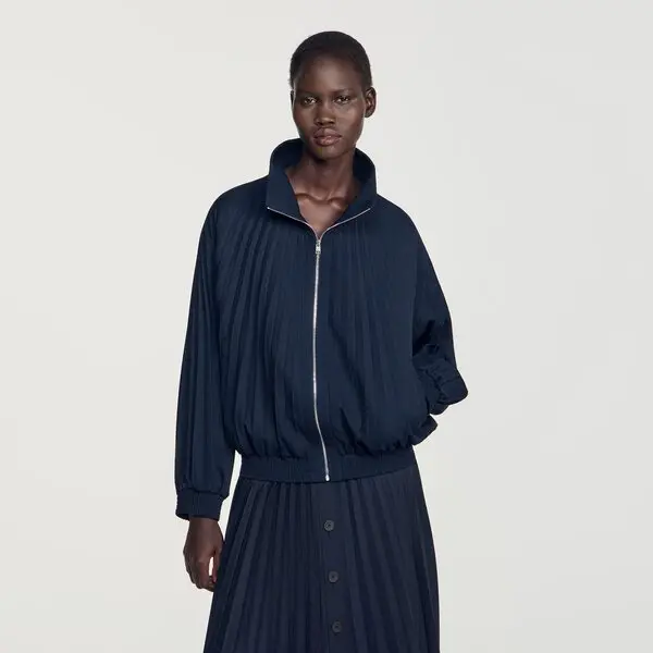 Sandro Pleated Jacket