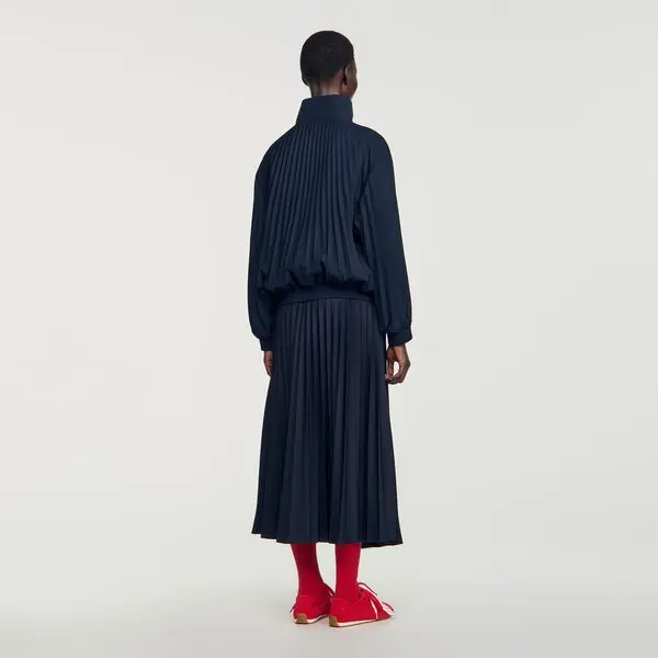 Sandro Pleated Jacket