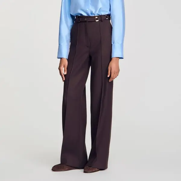 Sandro Metal Ring Trousers