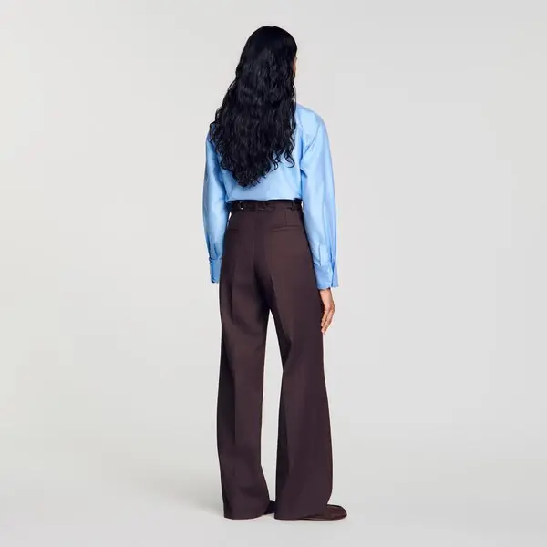 Sandro Metal Ring Trousers