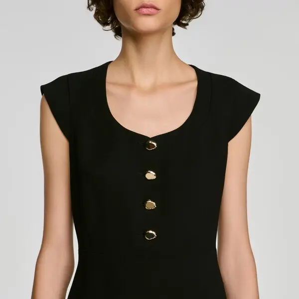 Sandro Short Button-up Dress