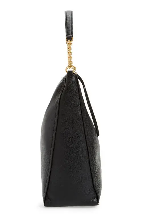 Tory Burch Carson Top Handle Leather Hobo Bag