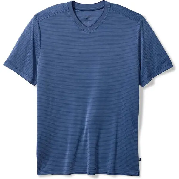 Tommy Bahama Bay Stripe Islandzone® V-neck Performance T-shirt