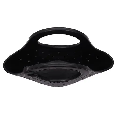CROCS Medium Eva Tote Bag With Round Handle & Soft Touch Buckle - Black
