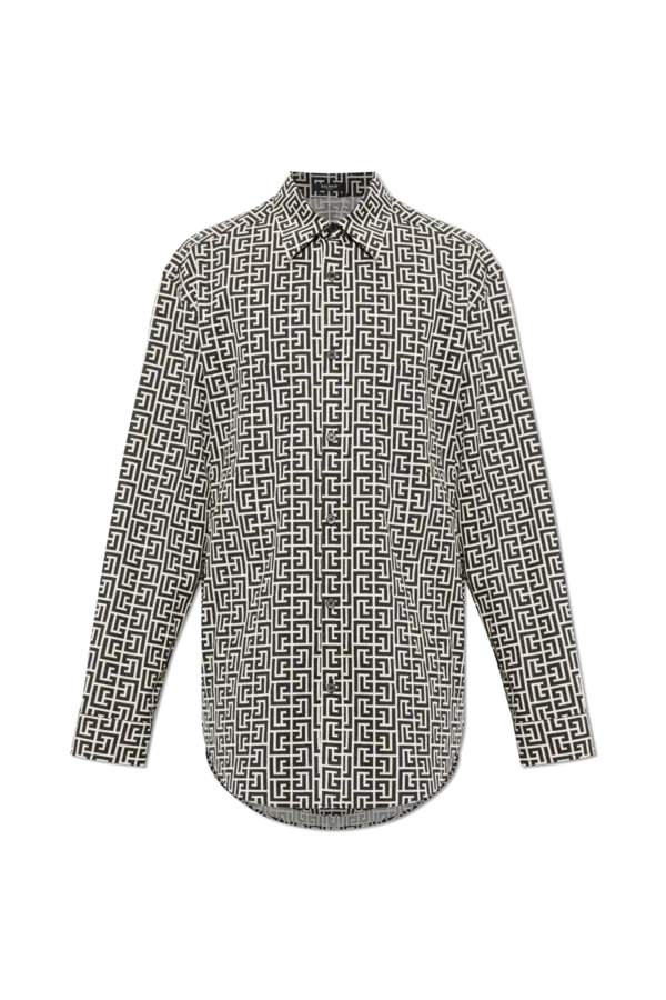 Balmain Shirt With Monogram