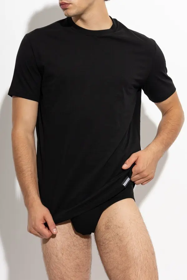 Dsquared2 Three-pack Of T-shirts From The `underwear` Line