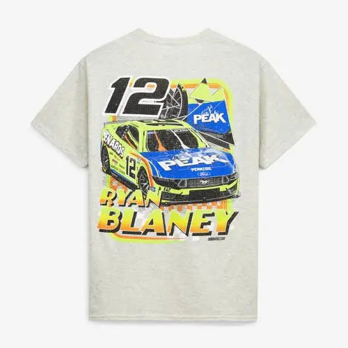 TEAM PENSKE Heather Ryan Blaney #12 Peak T-shirt