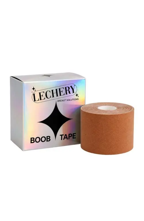 LECHERY® Boob Breast Lift Invisible Sticky Body Tape - Caramel