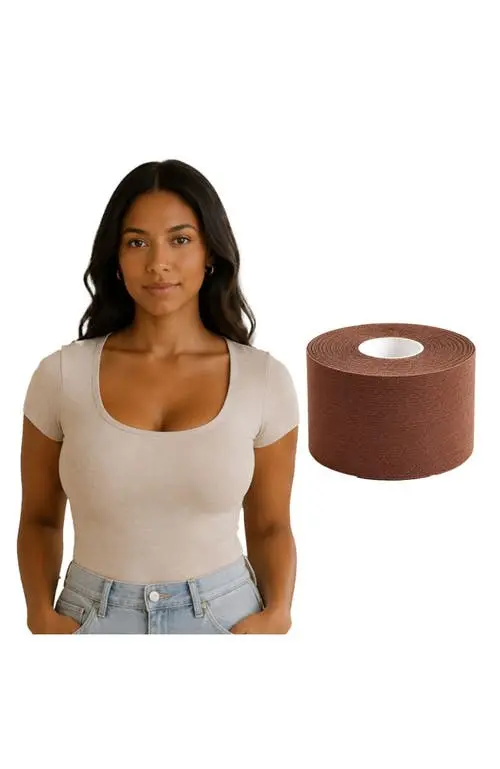 LECHERY® Boob Breast Lift Invisible Sticky Body Tape - Cocoa