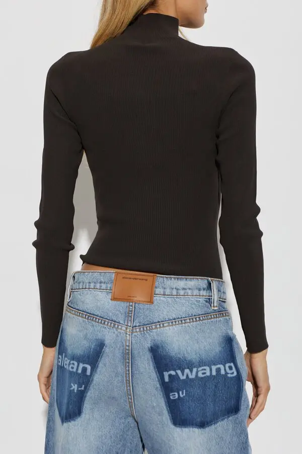 Alexander Wang Top With A Turtleneck