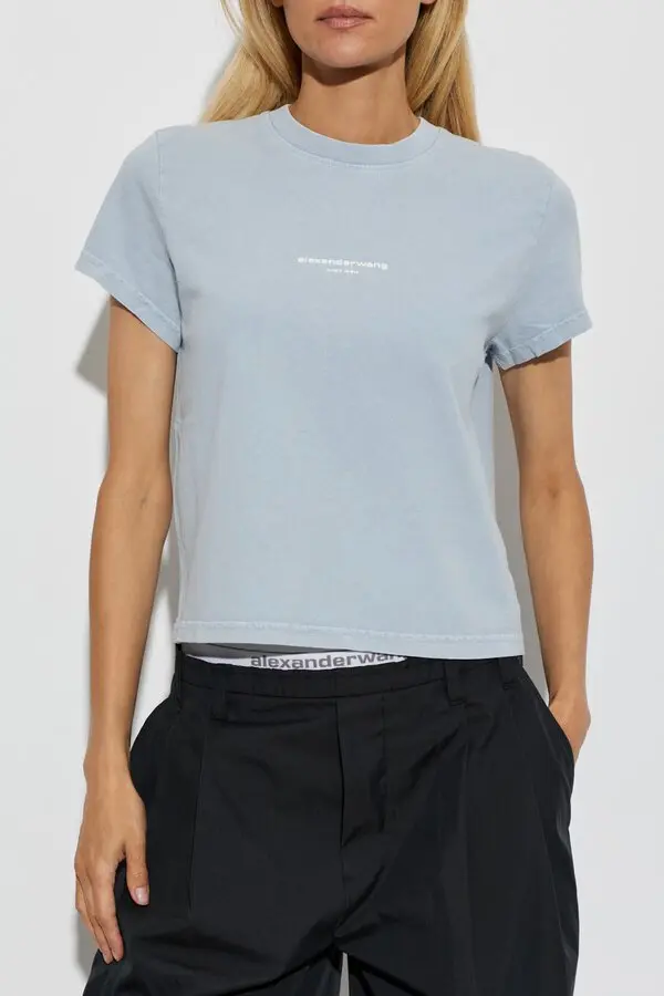 Alexander Wang T-shirt With Logo