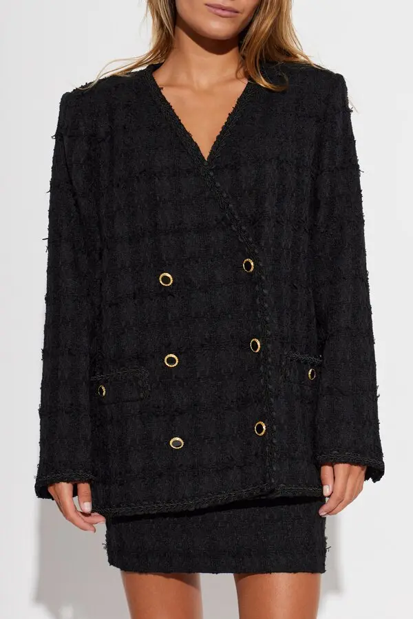 Alessandra Rich Tweed Jacket