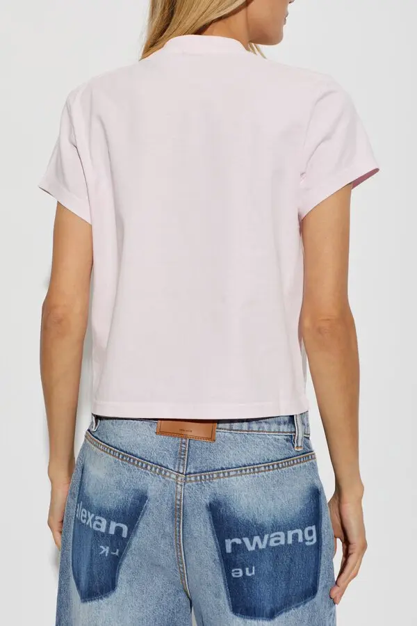 Alexander Wang T-shirt With Logo